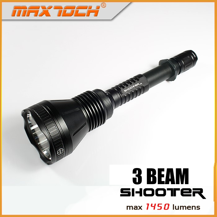 Maxtoch 2X Shooter Torch Kit 3 Beam - Hunt Shop Nz