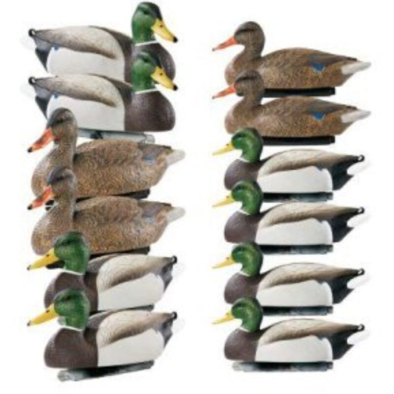 Decoys 12 pack 8 Hen 4 Drake 16 inch - Hunt Shop Nz